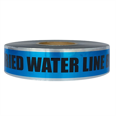 Christy-TA-DT-2-BW, 2"X1000' Detectable Blue Water Marking Tape/1 Roll ...