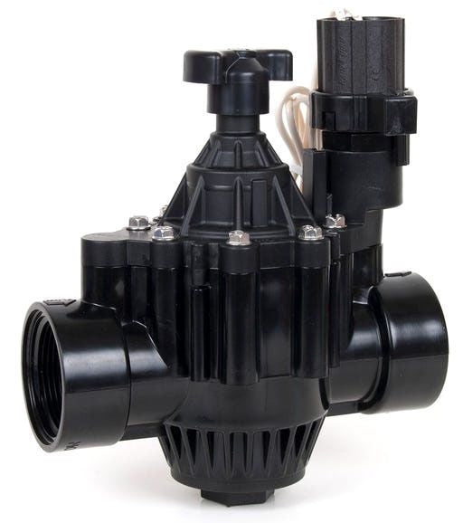 Rain Bird 200 PGA 2" Inlet Inline Plastic Irrigation Electric Valve NP ...