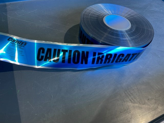 Christy-TA-DT-3-BIRR, 3"X1000' Detectable Blue Irrigation Marking Tape ...